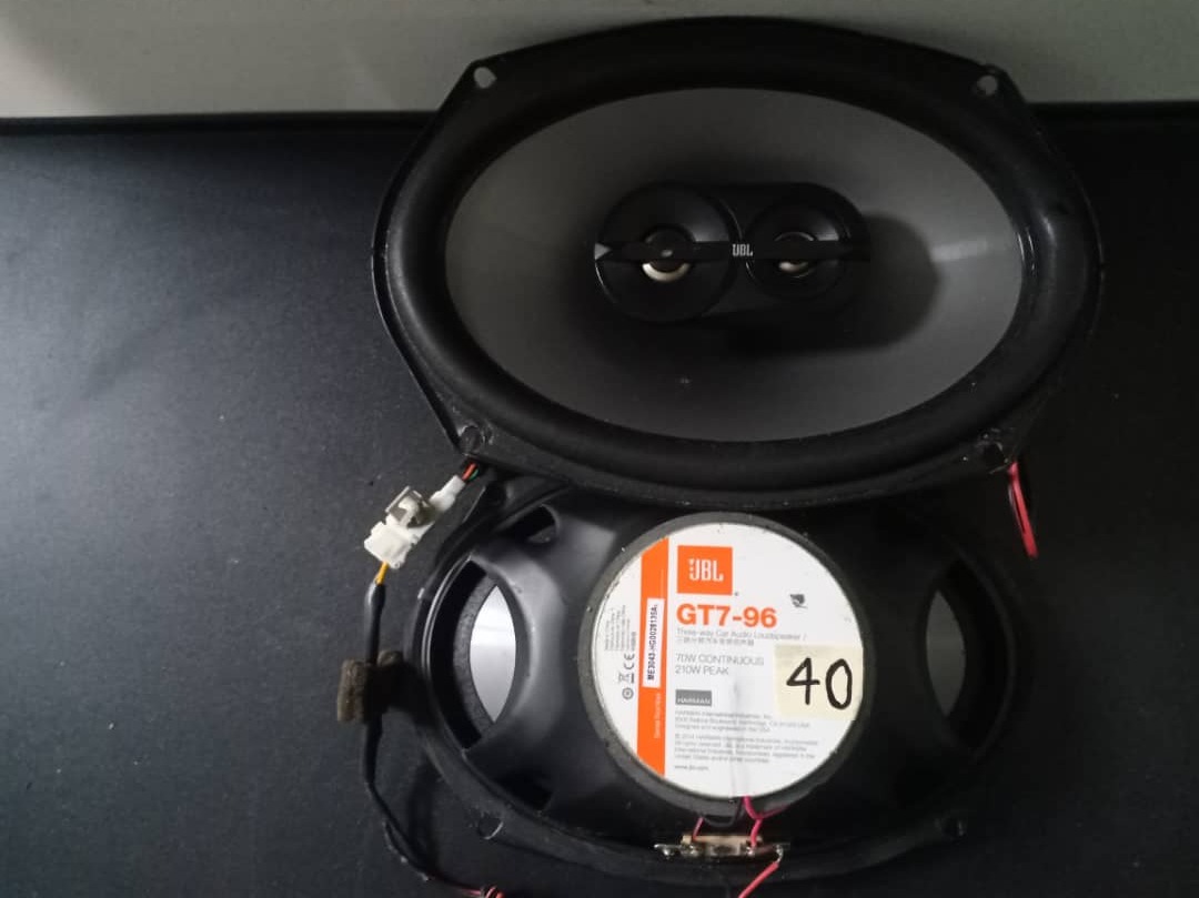 JBL Car Speaker Set, Audio, Soundbars, Speakers & Amplifiers on Carousell