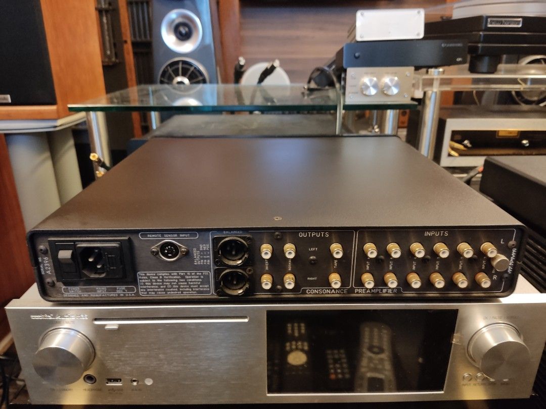 Jeff Roland Consonance Preamp with phono and remote, Audio, Soundbars ...