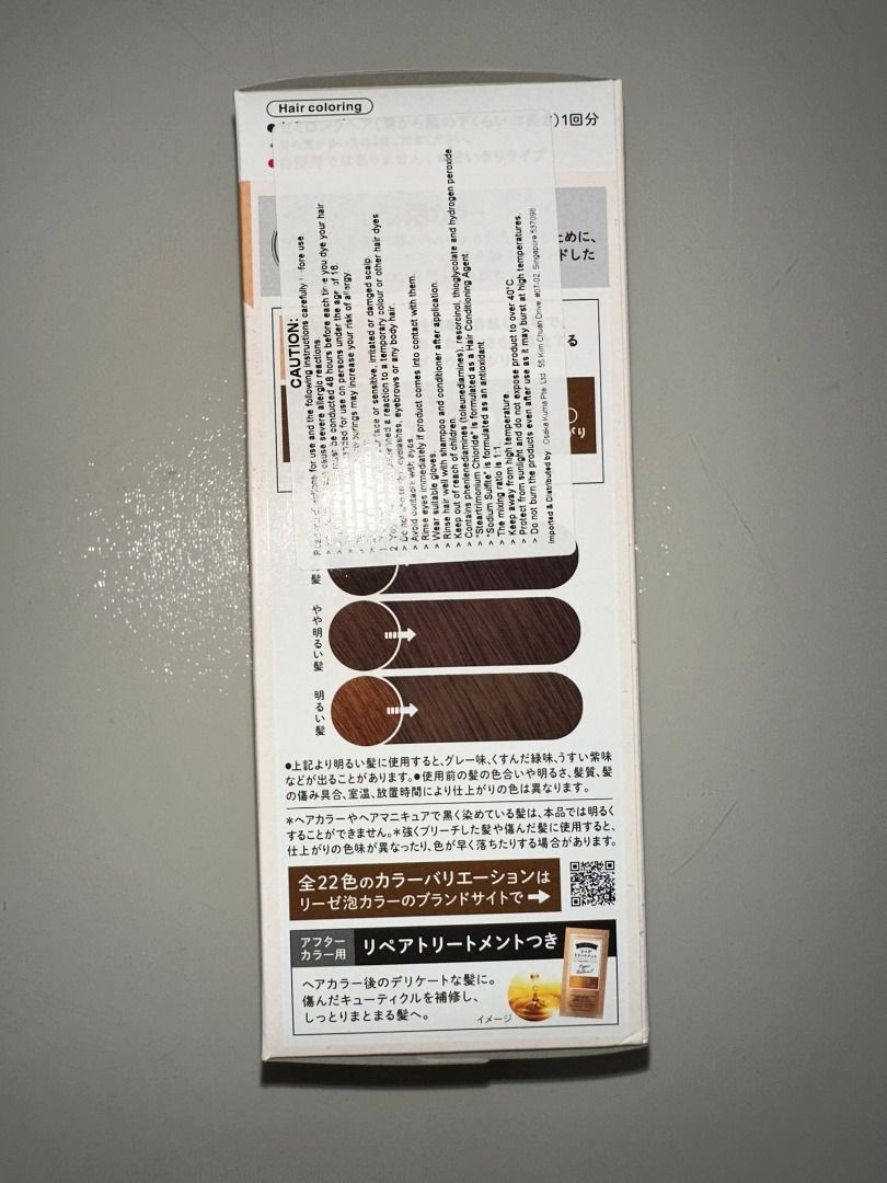 KAO Liese Prettia Bubble Hair Color Hair Dye (Royal Brown), Beauty ...