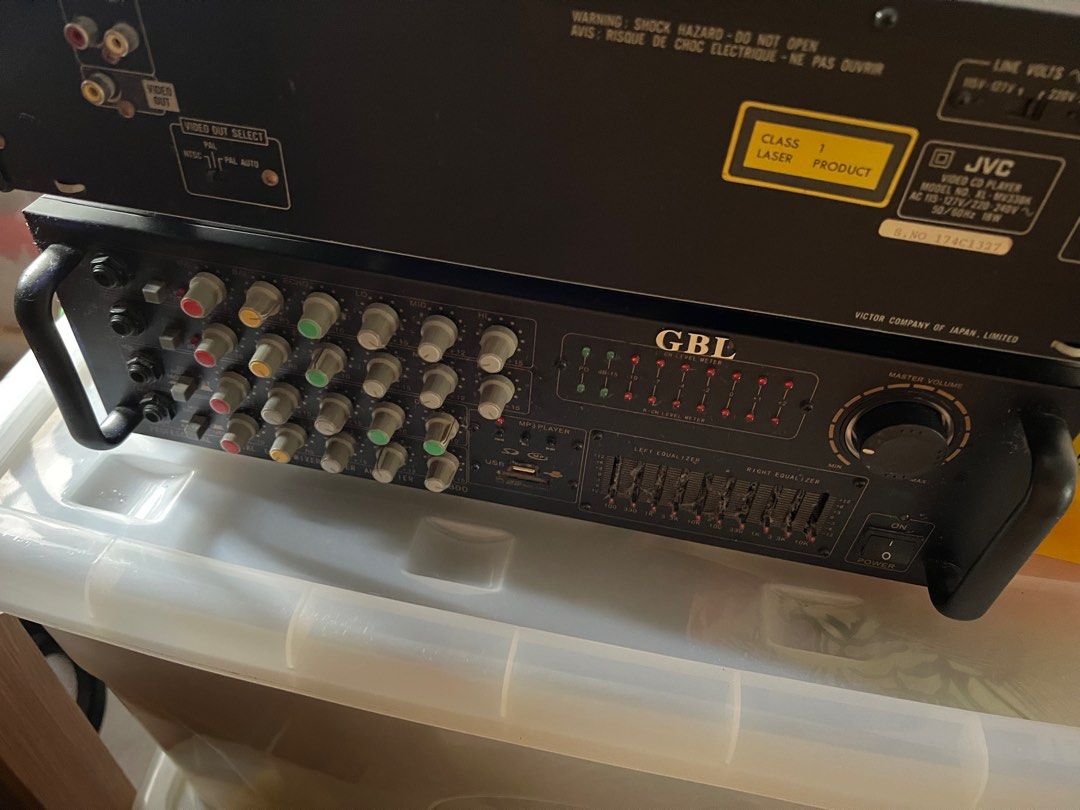 Karaoke system & VCD player, Audio, Other Audio Equipment on Carousell