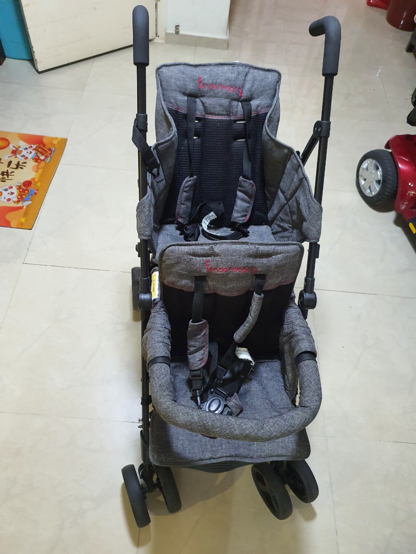 Kinderwagon double wagon, Babies & Kids, Going Out, Strollers on Carousell