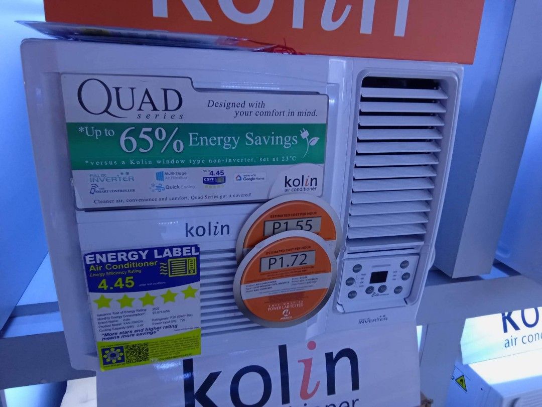 Kolin aircons window type sale brand new, TV & Home Appliances, Air ...