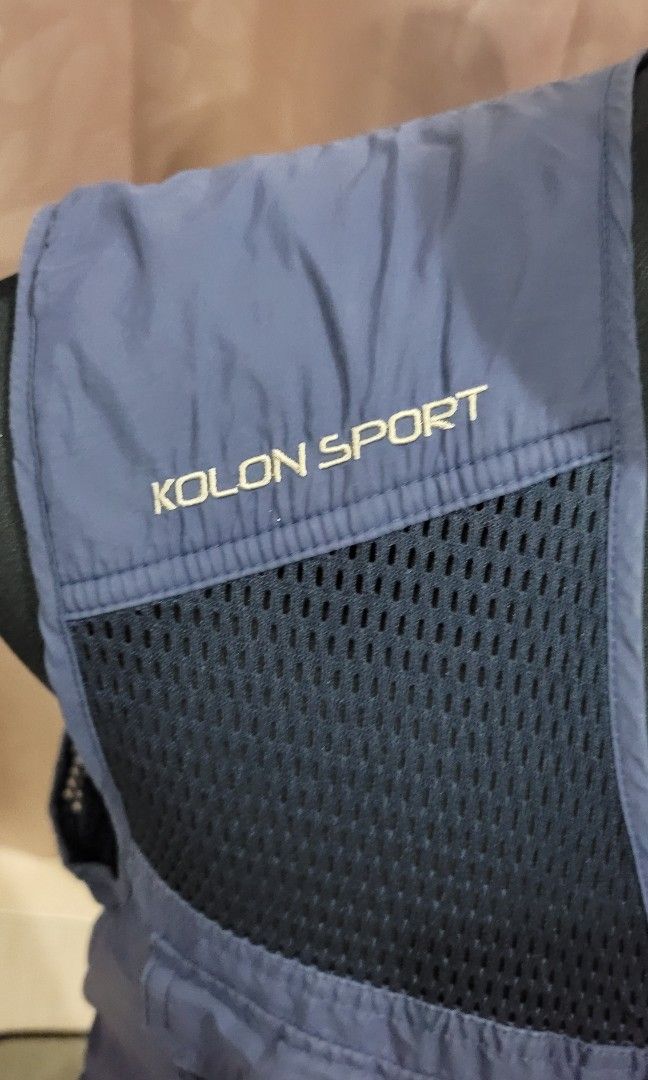 KOLON SPORT WELDING VEST JACKET, Men's Fashion, Activewear on Carousell