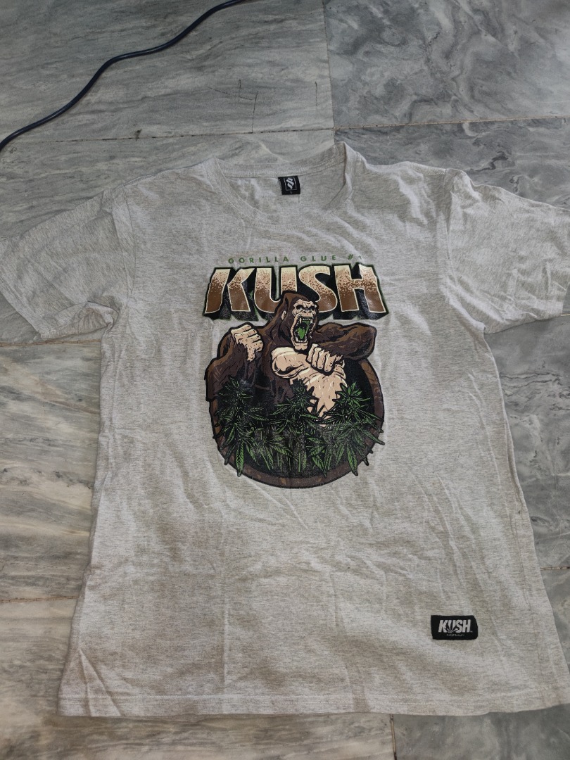 KUSH (Gorilla), Men's Fashion, Tops & Sets, Tshirts & Polo Shirts on ...