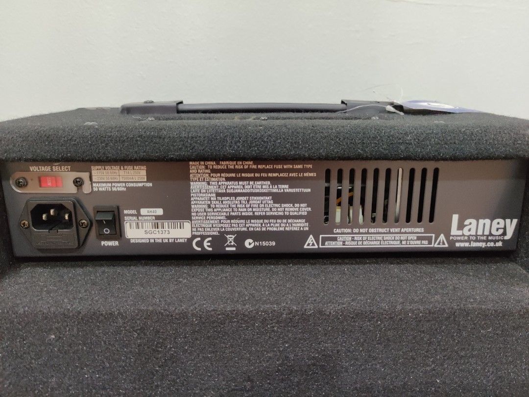 Laney AH40 Audiohub Multi Input Combo, Audio, Soundbars, Speakers ...