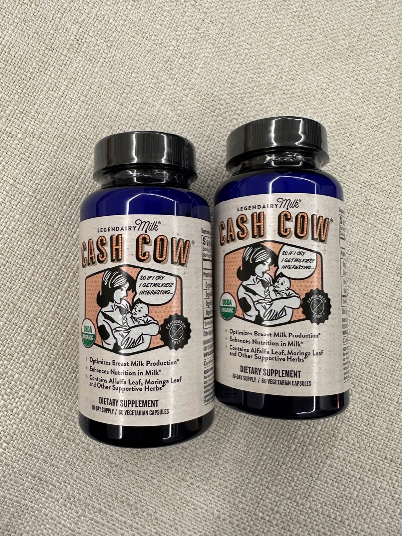 Legendiary Cash Cow capsules (60 caps), Babies & Kids, Nursing ...