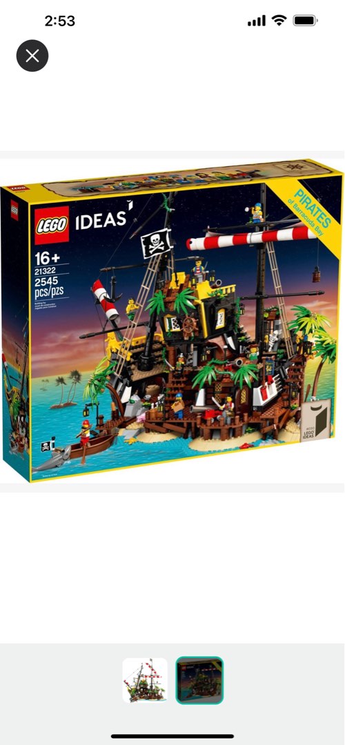 LEGO 21322, Hobbies & Toys, Toys & Games on Carousell