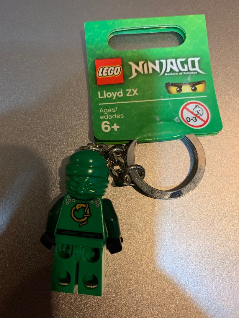 Lego Ninjago Lloyd ZX keychain, Hobbies & Toys, Toys & Games on Carousell