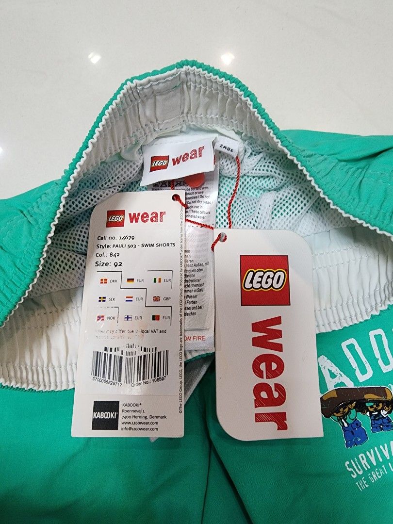 LEGO swim Wear - Authentic, Men's Fashion, Bottoms, Swim Trunks & Board ...