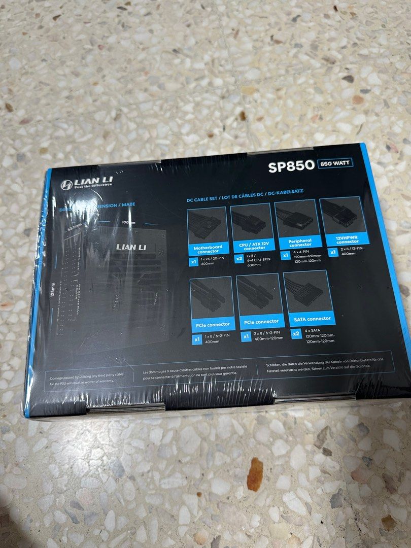 Lian Li SP850 SFX 850w, Computers & Tech, Parts & Accessories, Computer Parts on Carousell