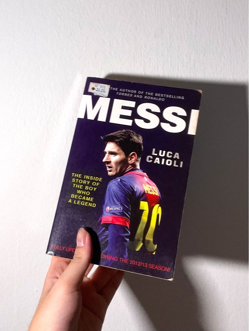 Lionel Messi Story Book Storybook Autobiography Biography Documentary ...