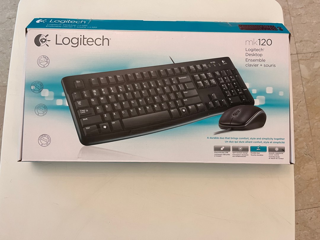 Logitech Keyboard And Mouse Computers And Tech Parts And Accessories Computer Keyboard On Carousell