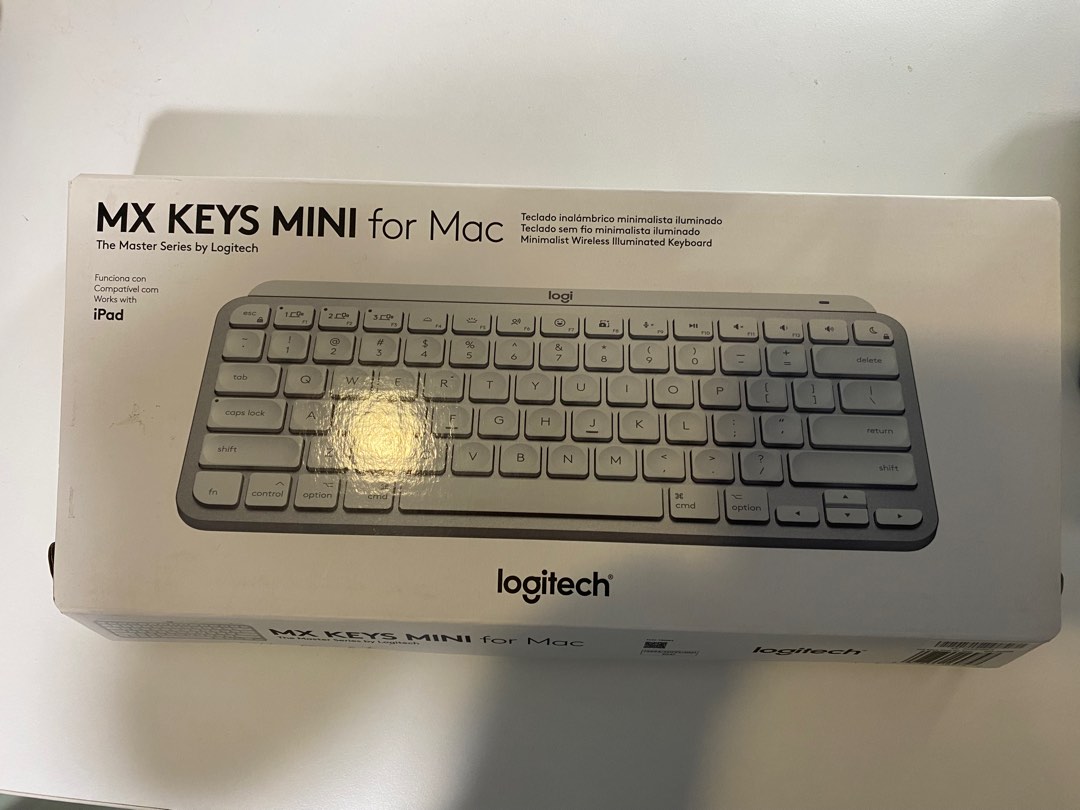 Logitech Keyboard MX Keys Mini for Mac, Computers & Tech, Parts ...