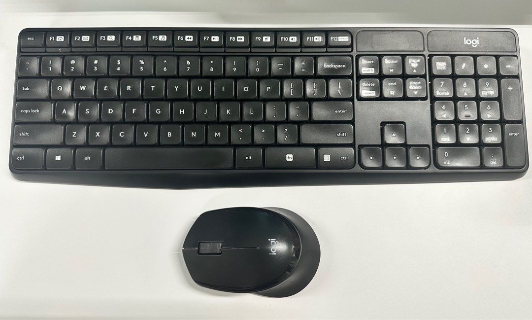 Logitech MK315 Silent Wireless Keyboard and Mouse Combo, Computers ...