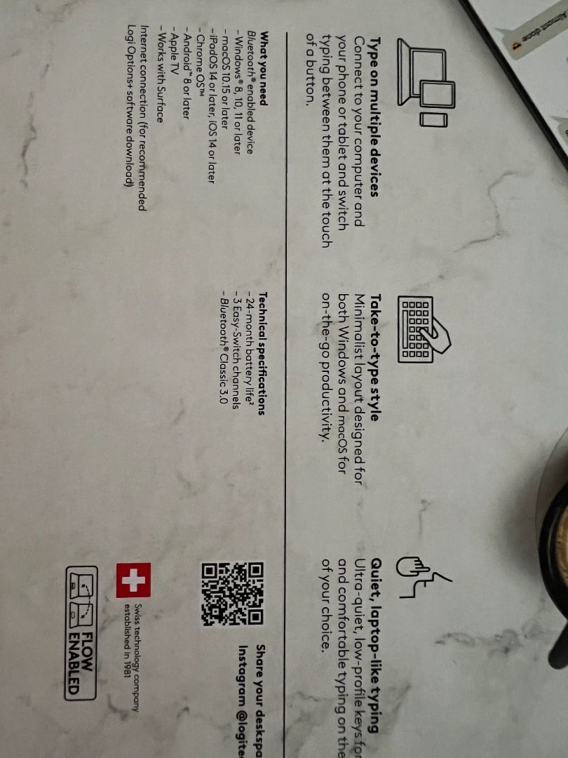 Logitech Multi Device Keyboard K380 Computers And Tech Parts And Accessories Computer Keyboard On