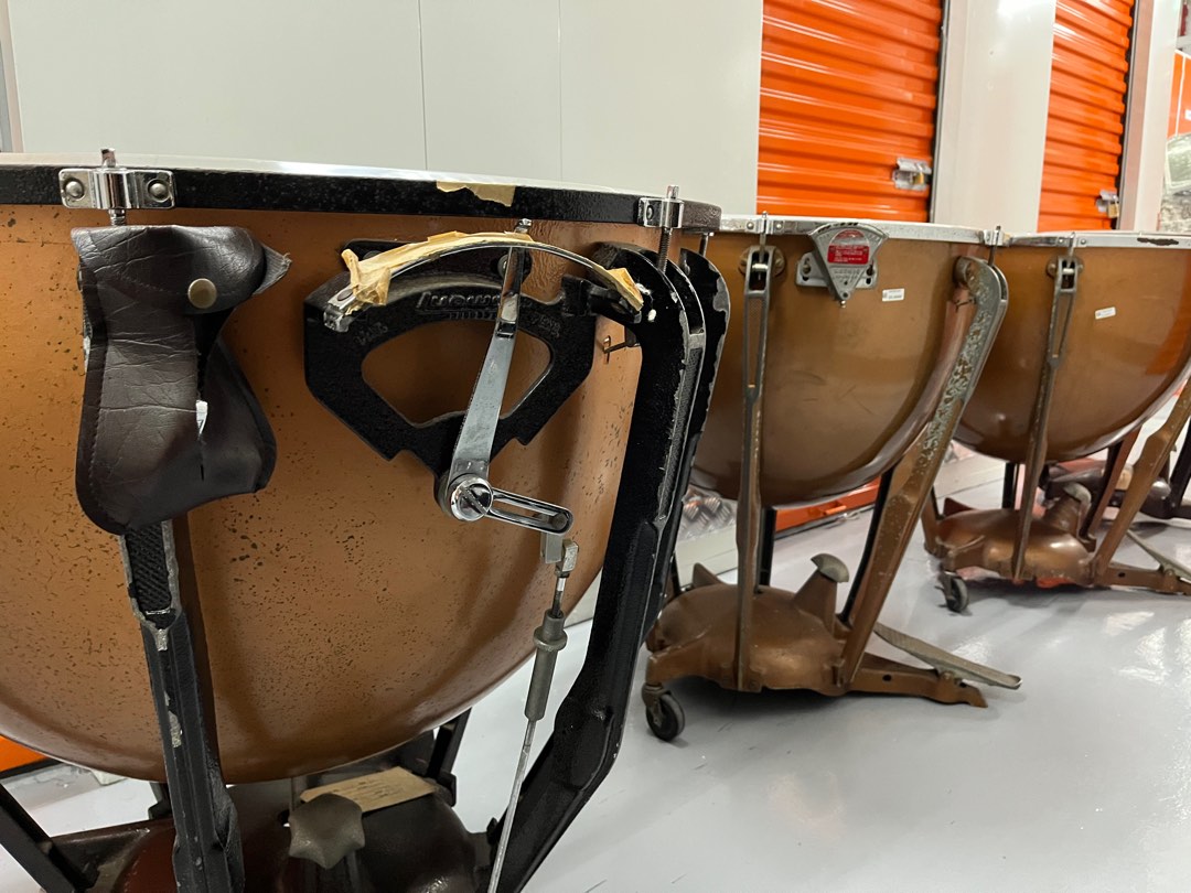Ludwig Fibreglass timpani, Hobbies & Toys, Music & Media, Musical ...