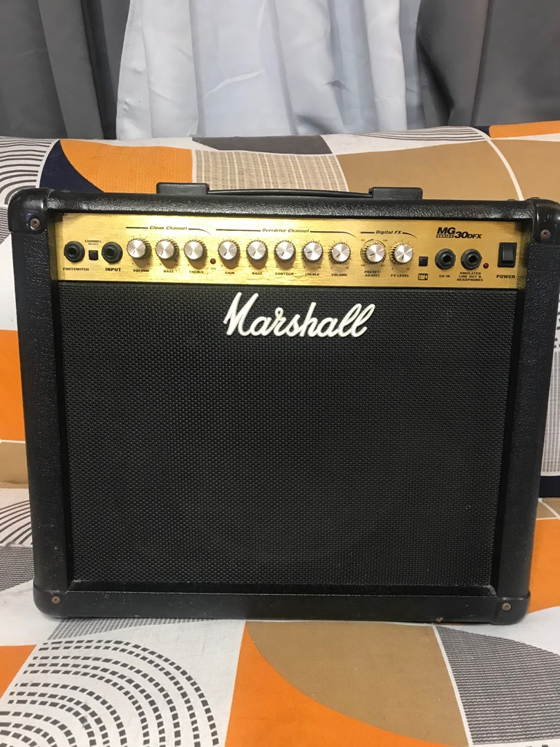 Marshall MG30DFX Guitar Amp, Hobbies & Toys, Music & Media, Musical ...