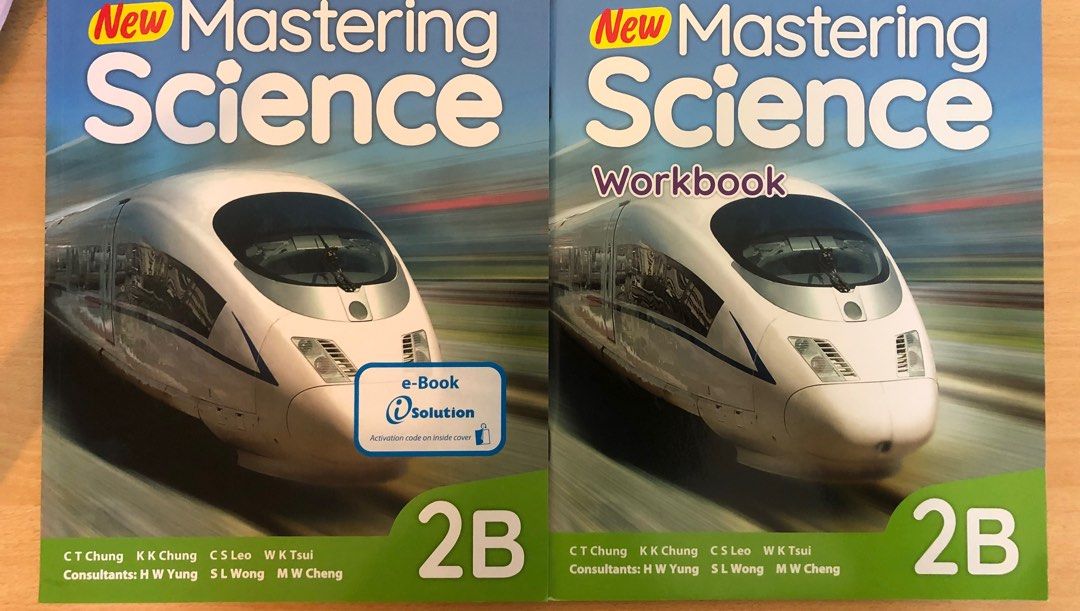 Mastering Science 2B textbook & workbook, 興趣及遊戲, 書本 & 文具, 教科書 - Carousell