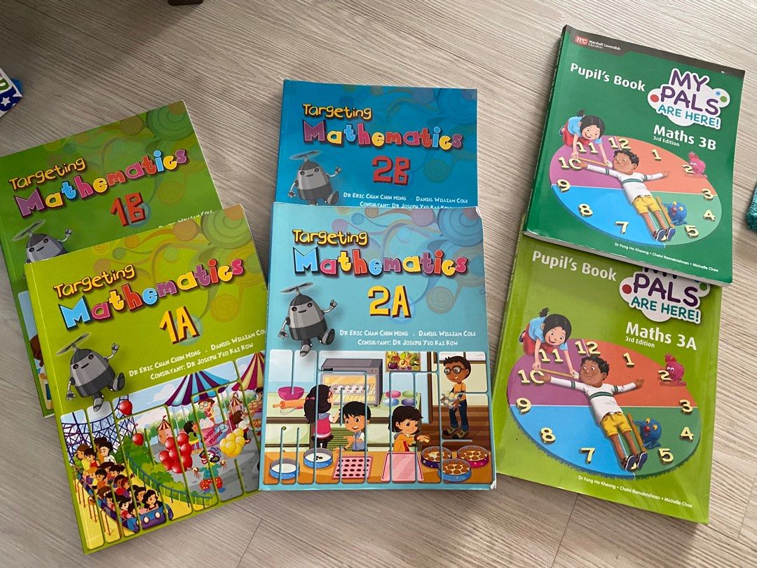 Maths Textbook P1 to P3, Hobbies & Toys, Books & Magazines, Textbooks ...