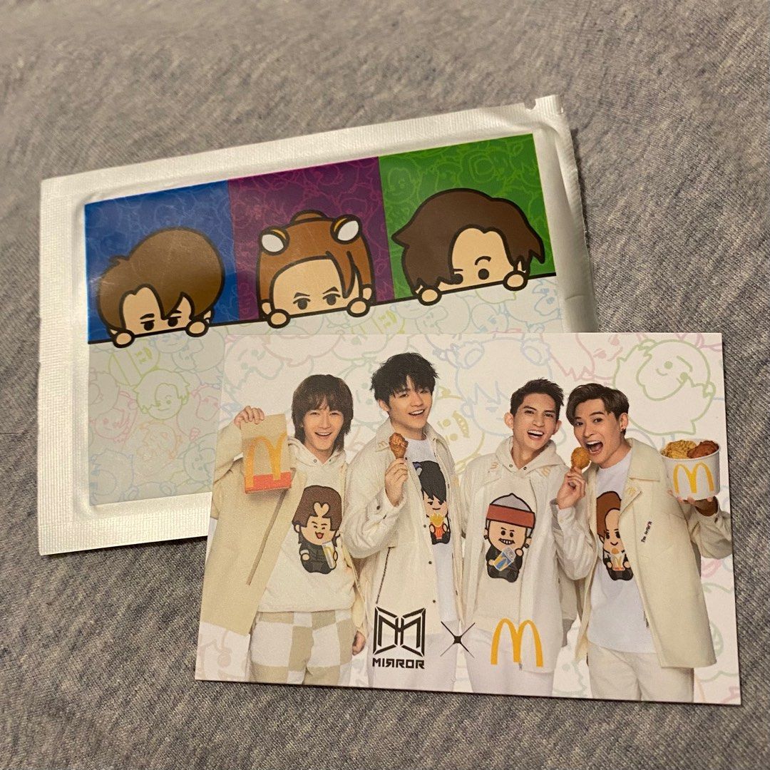 McDonald’s baby mirror card 麥當勞 mirror 卡 團咭 教主 Jeremy Edan, 興趣及遊戲, 收藏品及 ...