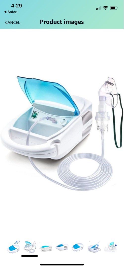 Medpro nebuliser compressor machine , Health & Nutrition, Medical ...