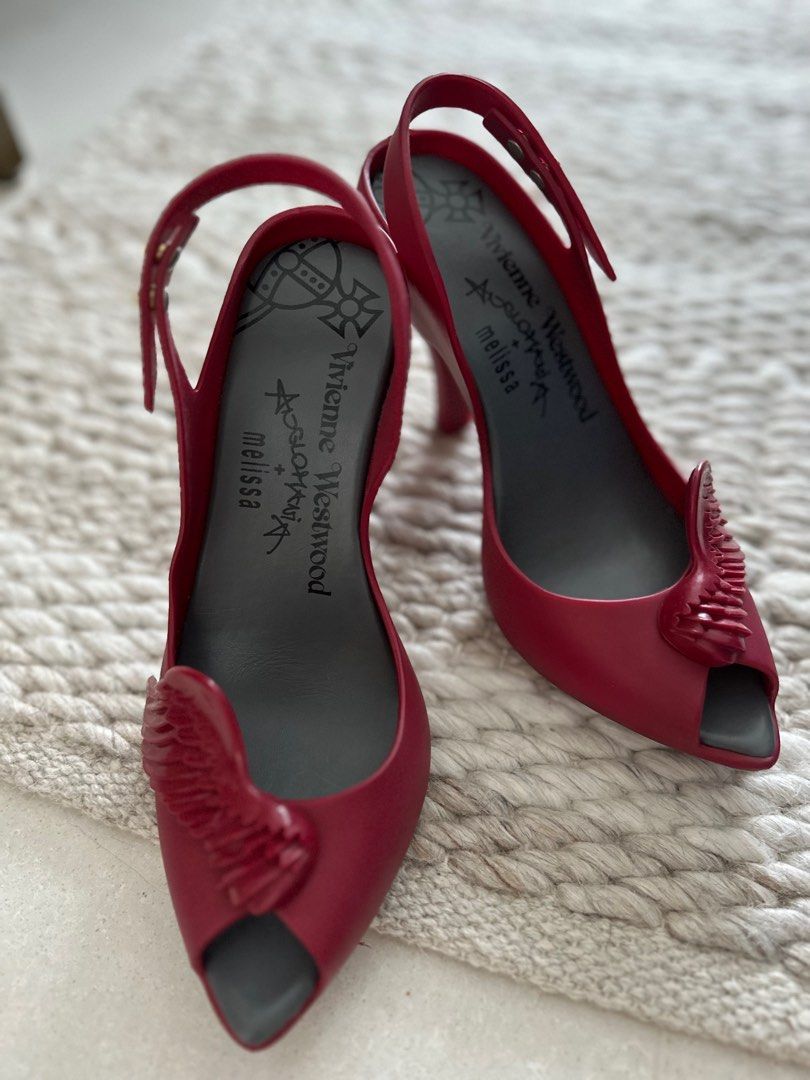 Melissa Angel Wings heels, Women's Fashion, Footwear, Heels on Carousell