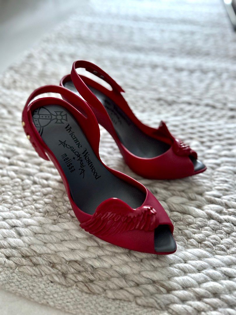 Melissa Angel Wings heels, Women's Fashion, Footwear, Heels on Carousell