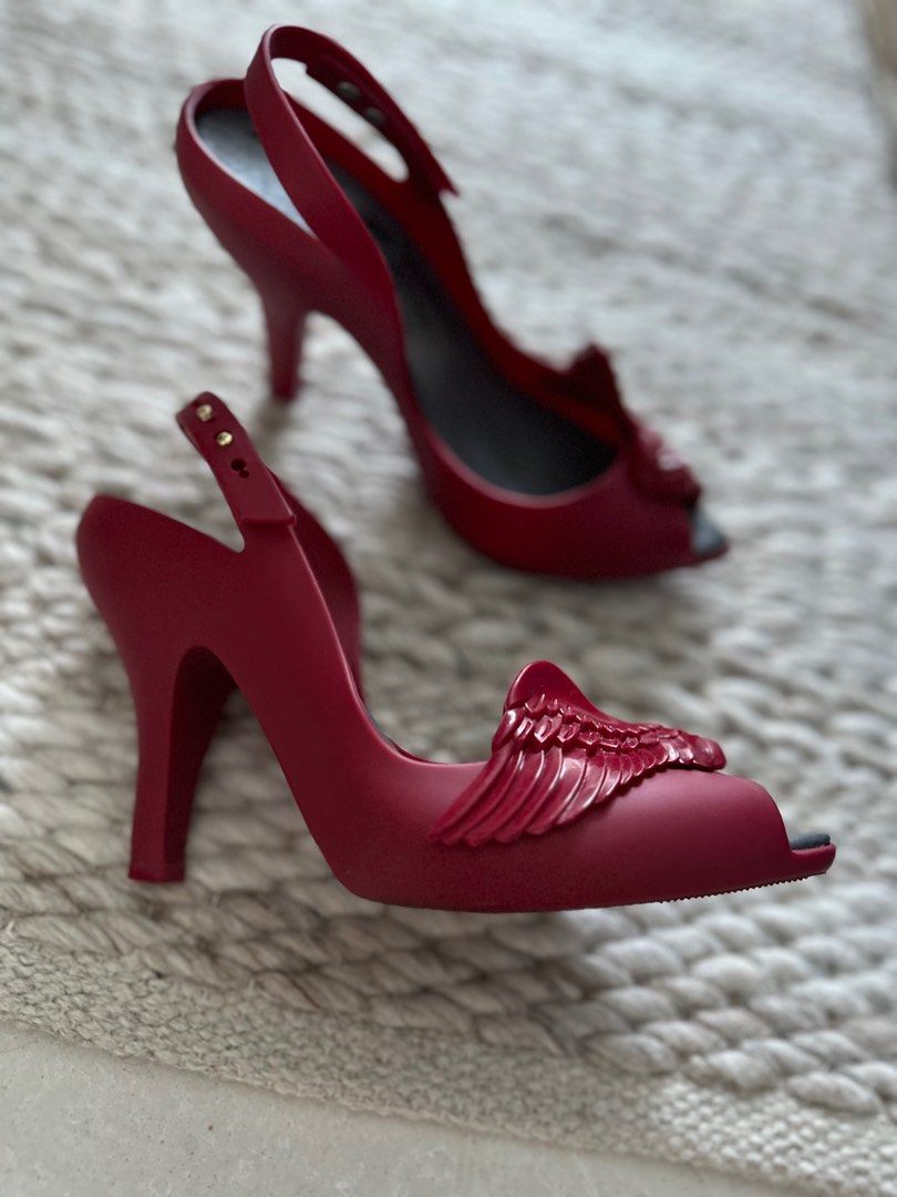 Melissa Angel Wings heels, Women's Fashion, Footwear, Heels on Carousell