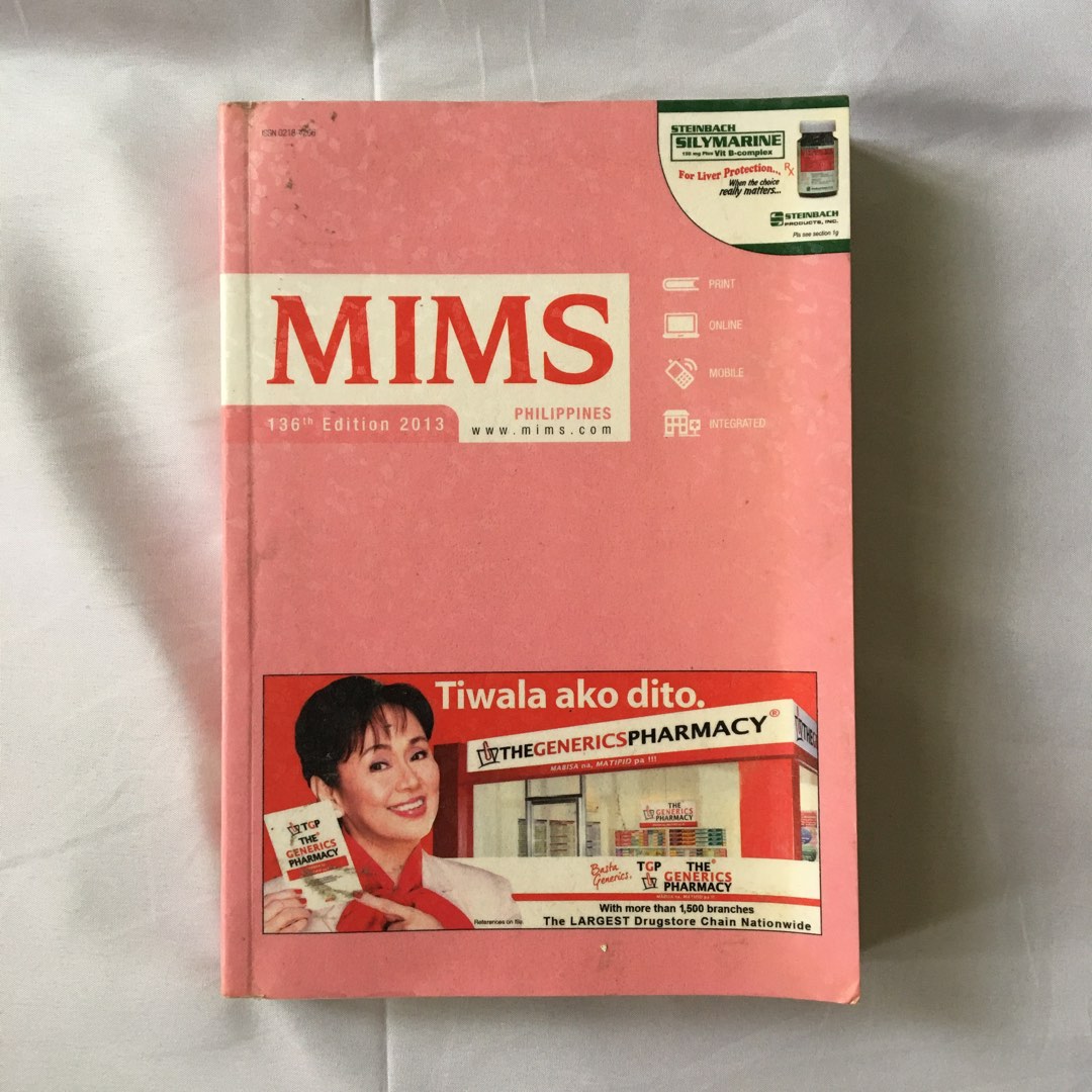 MIMS 136th edition 2013, Hobbies & Toys, Books & Magazines, Textbooks ...