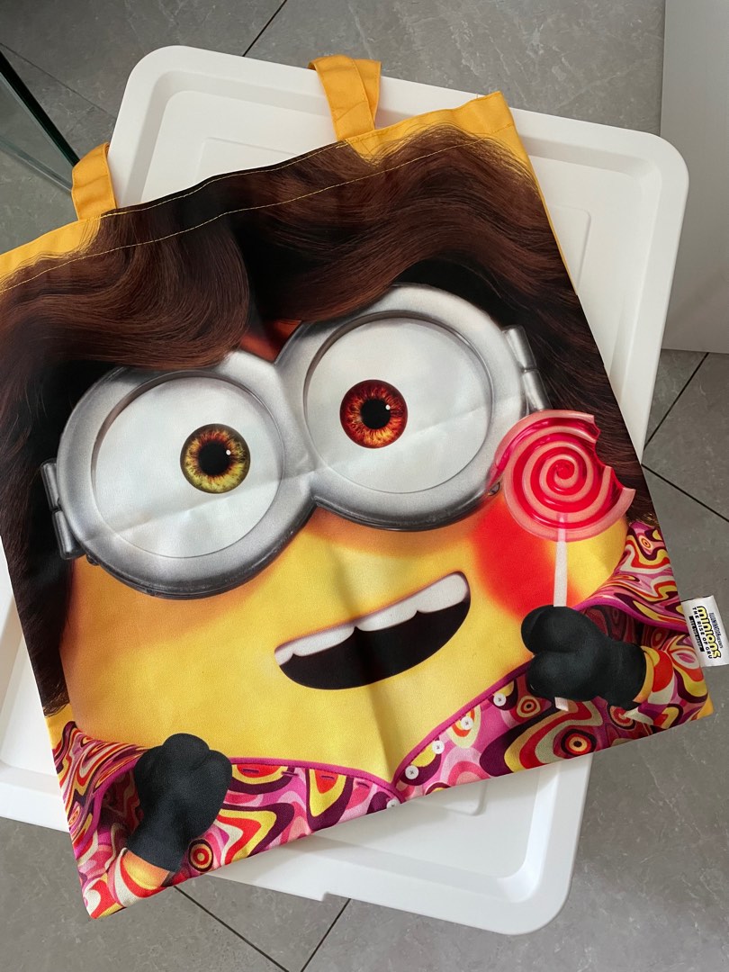 Minions: The Rise of Gru tote bag, Women's Fashion, Bags & Wallets ...
