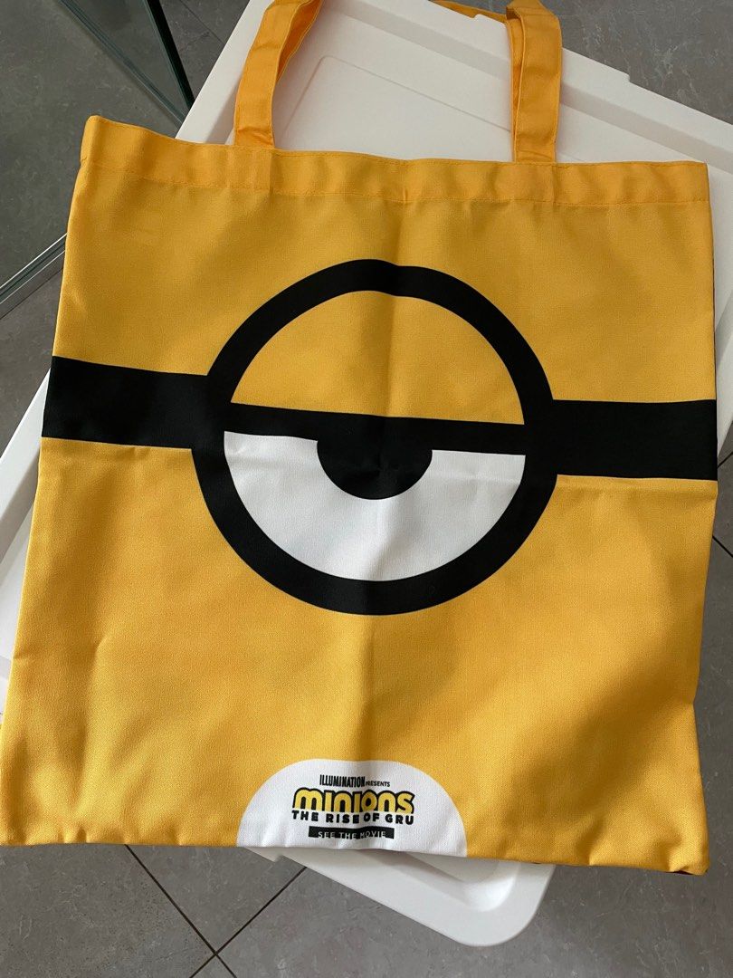 Minions: The Rise of Gru tote bag, Women's Fashion, Bags & Wallets ...
