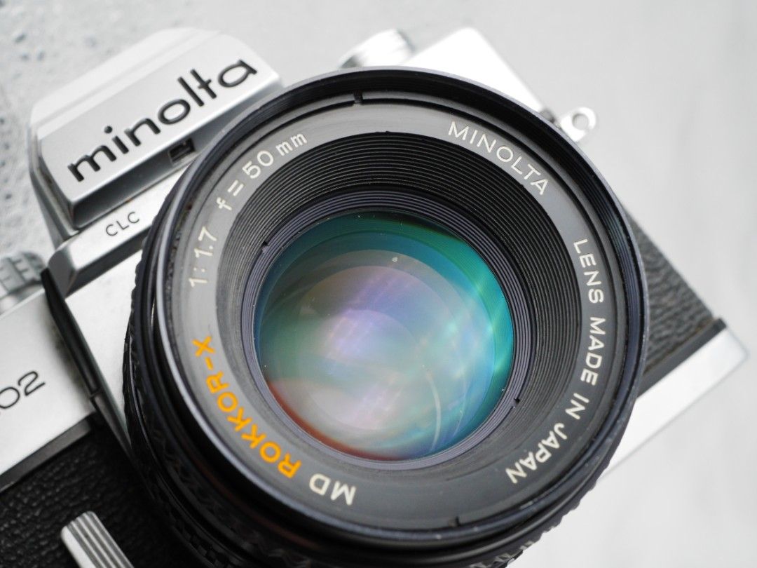 Minolta SRT 202 Film SLR + MD Rokkor-X 50mm F1.7, Photography, Cameras ...