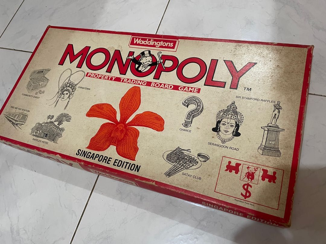 monopoly singapore edition, Hobbies & Toys, Toys & Games on Carousell