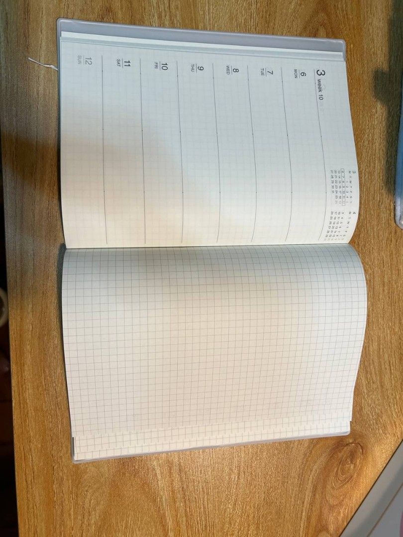 Muji 2023 A5 planner monthly/weekly, Hobbies & Toys, Stationary & Craft ...