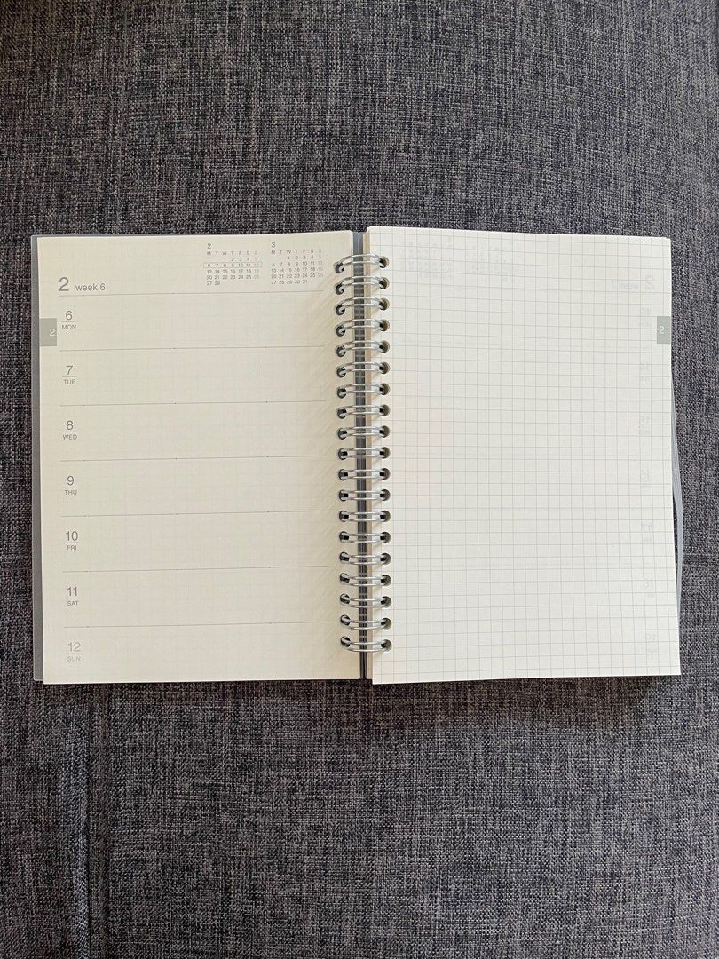 Muji 2023 planner, Hobbies & Toys, Stationery & Craft, Stationery ...