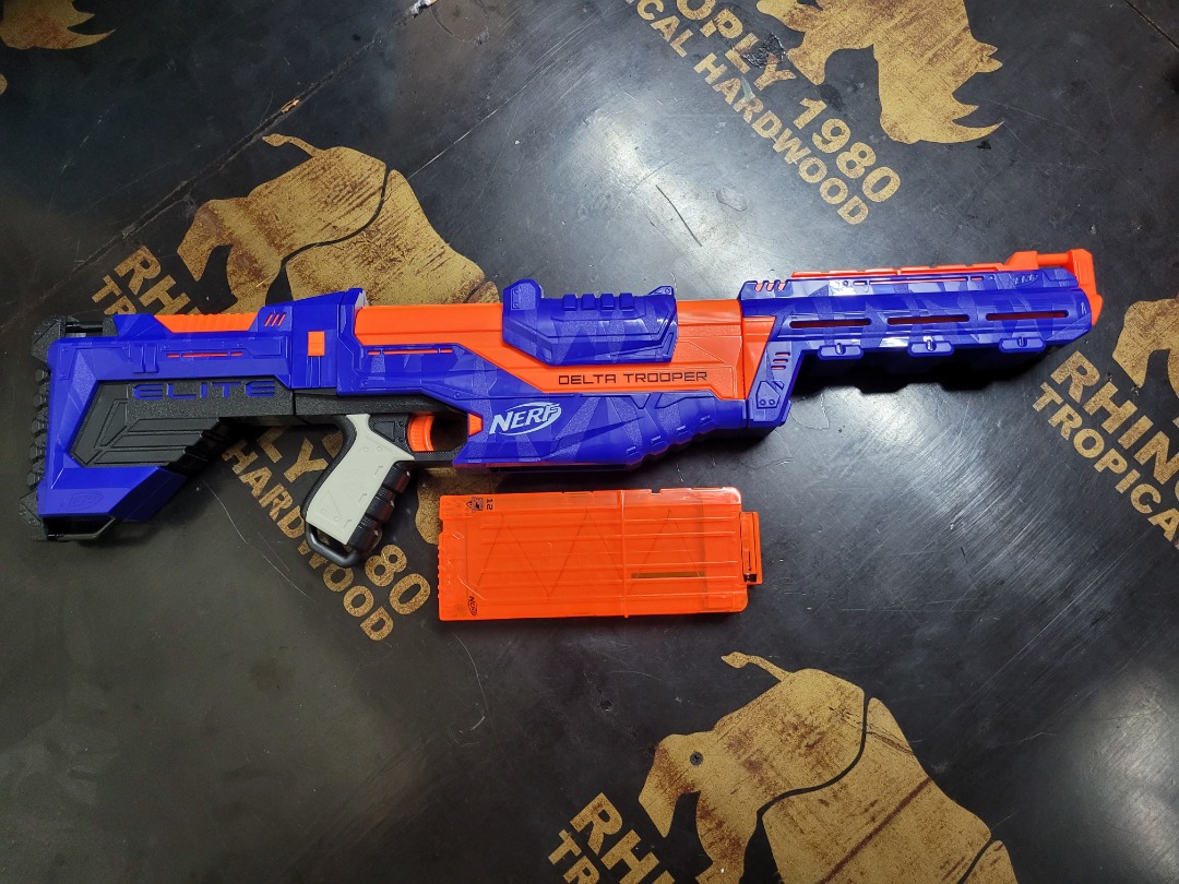Nerf Delta Trooper Blaster, Hobbies & Toys, Toys & Games on Carousell
