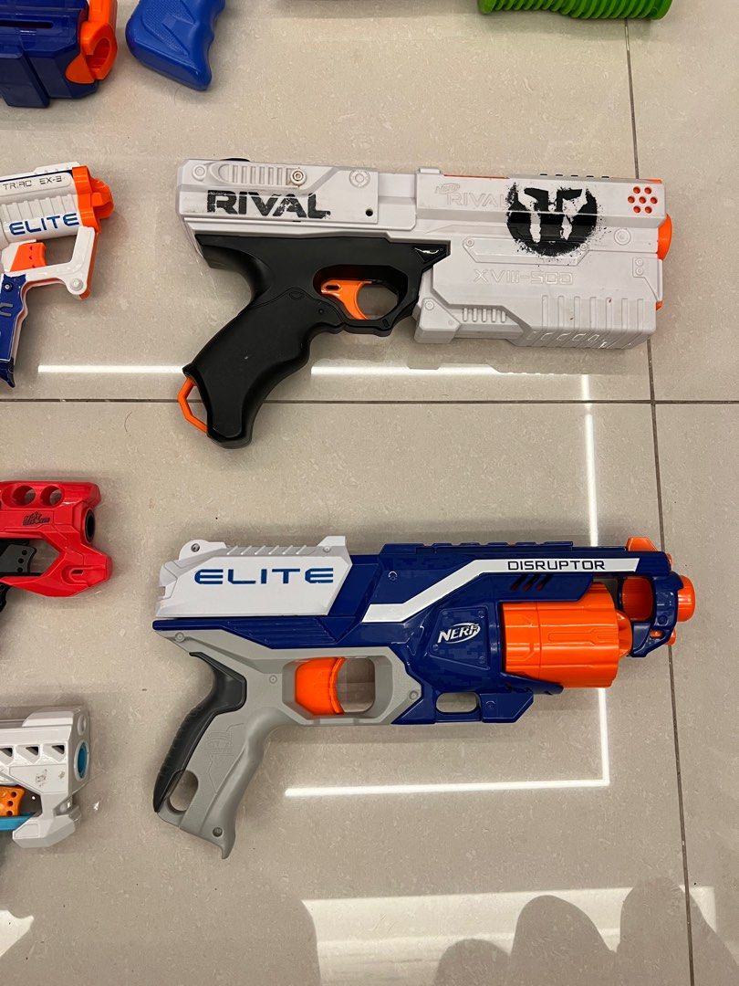 Nerf gun bundle, Hobbies & Toys, Toys & Games on Carousell