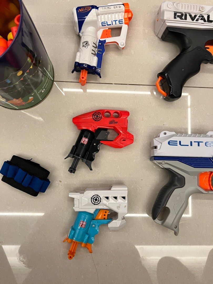 Nerf gun bundle, Hobbies & Toys, Toys & Games on Carousell