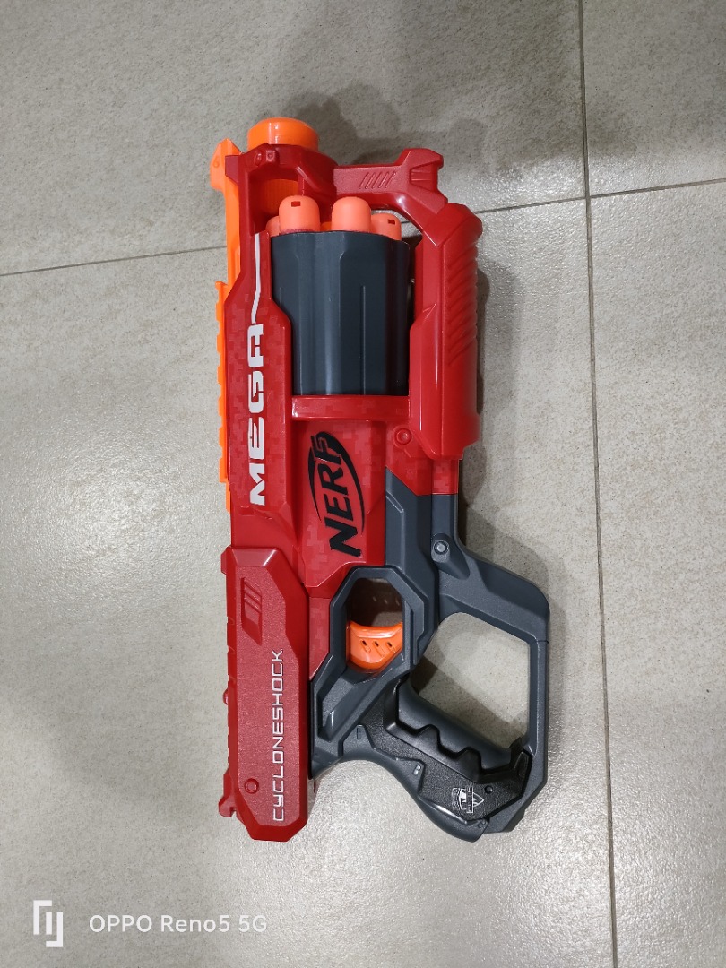 NERF Mega Cyclone shock, Hobbies & Toys, Toys & Games on Carousell