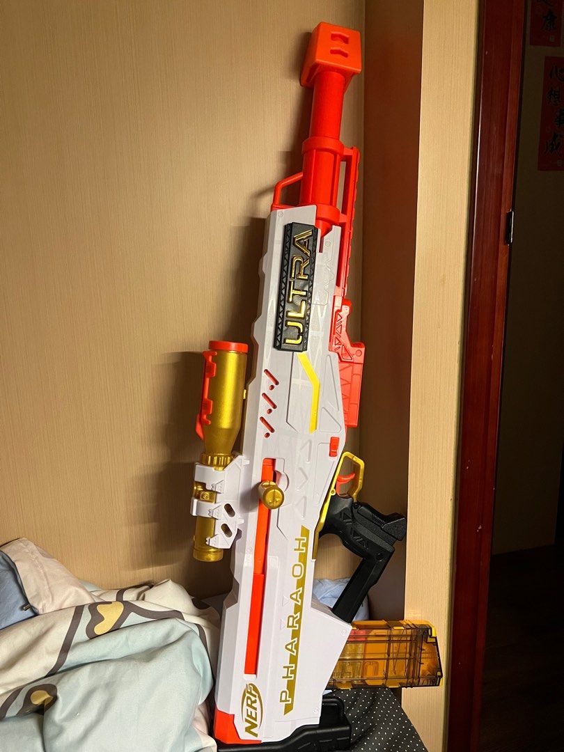 Nerf Ultra Pharaoh Blaster 狙擊槍 , 興趣及遊戲, 玩具 & 遊戲類 - Carousell
