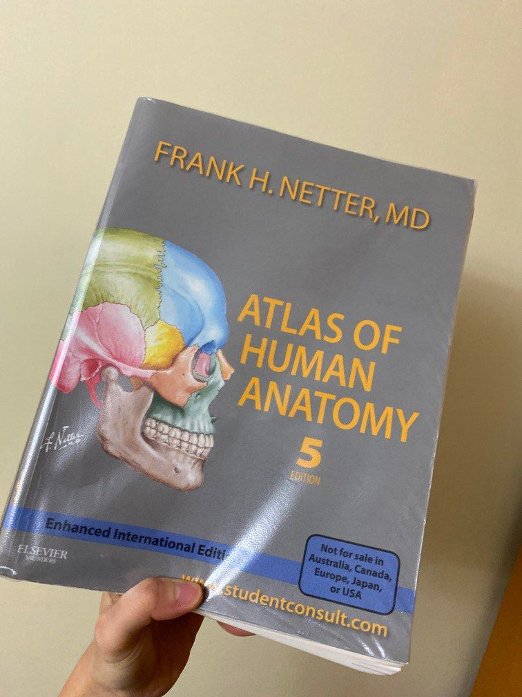 (Netter) Atlas of human anatomy 5th edition, 興趣及遊戲, 書本 & 文具, 教科書 ...
