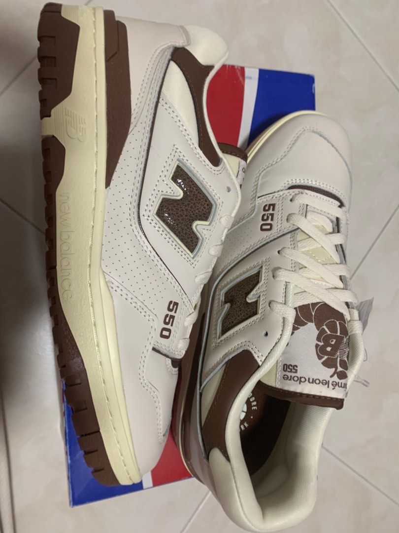 New Balance x ALD 550 Brown, Men's Fashion, Footwear, Sneakers on Carousell
