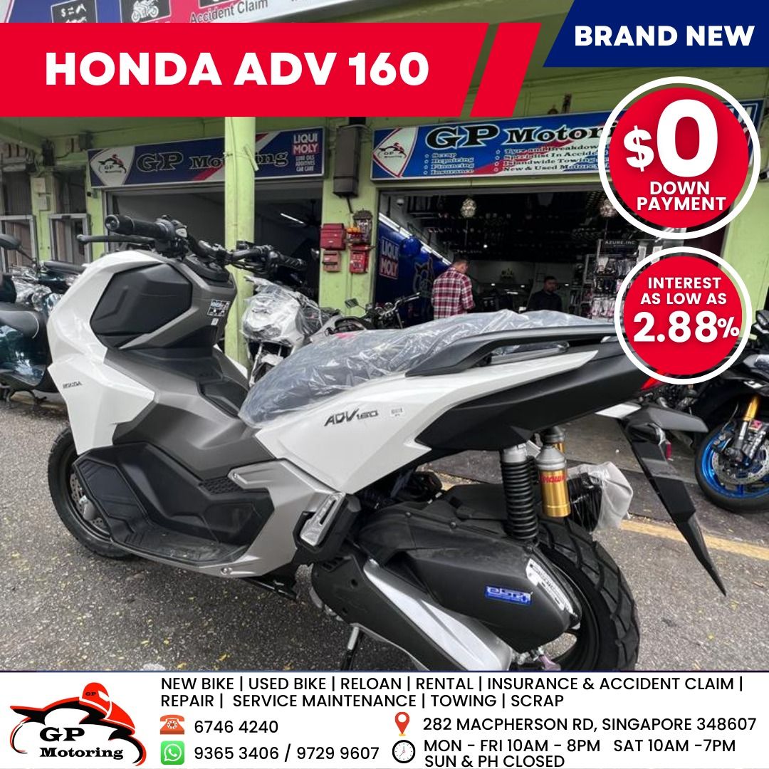 NEW HONDA ADV 160 BRAND NEW BIKE, Motorcycles, Motorcycles for Sale ...