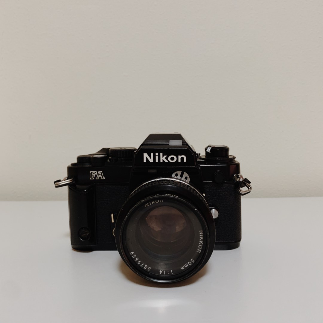 Nikon FA + 50mm f1.4, Photography, Cameras on Carousell