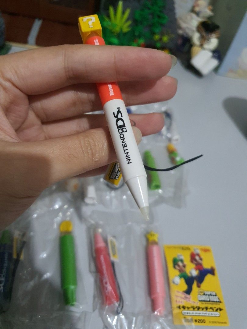 Nintendo DS Super Mario Stylus Pen, Video Gaming, Video Games, Nintendo ...