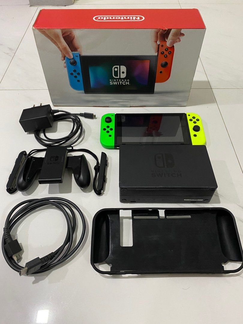 Nintendo Switch Gen 1 (Full Set), Video Gaming, Video Game Consoles ...