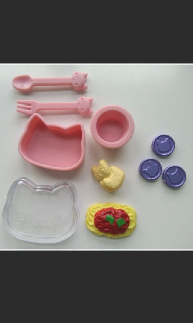 Nyanko Cat Kitchen Set, Hobbies & Toys, Toys & Games on Carousell