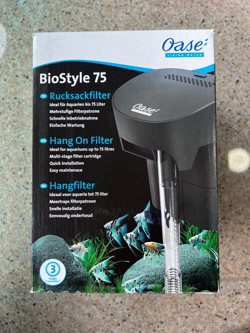 Oase BioStyle 75 Hang On Filter, Pet Supplies, Homes & Other Pet ...