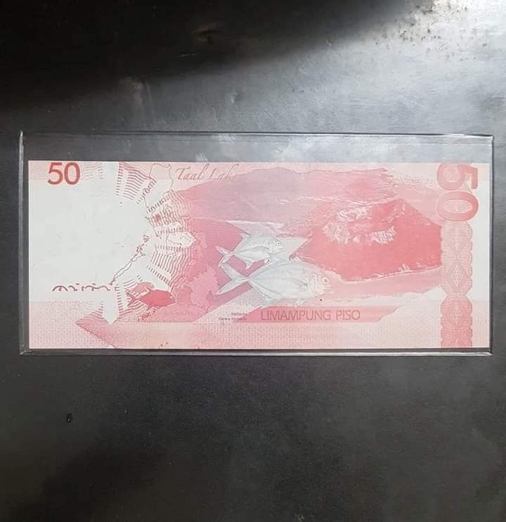 Off center error 50 pesos uncirculated, Hobbies & Toys, Memorabilia ...