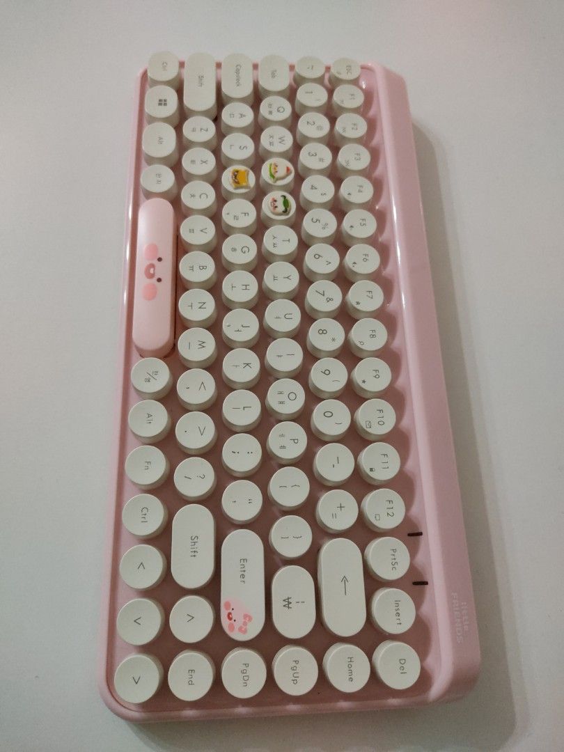 Official Kakao Friends Apeach Keyboard, Computers & Tech, Parts ...